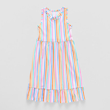 Click here for Thereabouts Little Girls Sleeveless A-Line Dress... prices