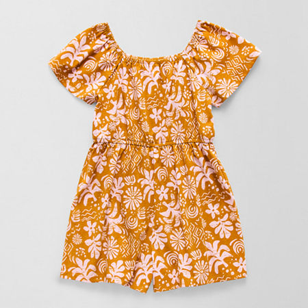 Click here for Thereabouts Little & Big Kid Girls Short Sleeve Fl... prices