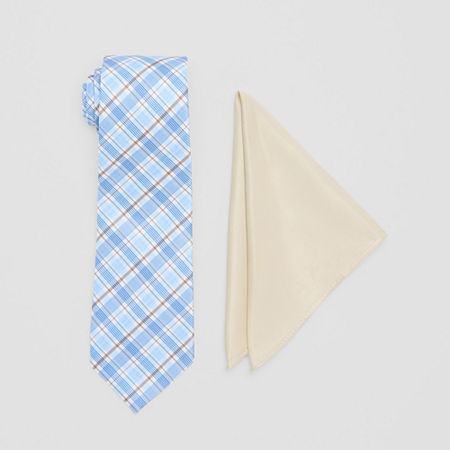 Click here for Shaquille ONeal XLG Plaid Tie Set  One Size  Blue prices