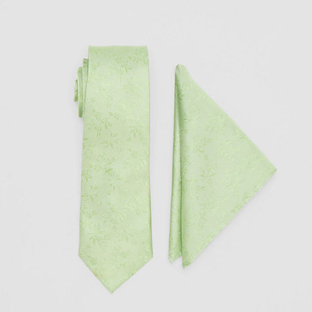 Click here for Shaquille ONeal XLG Floral Tie Set  One Size  Gree... prices