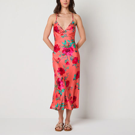Click here for Emerald Sundae Womens Sleeveless Floral Midi Junio... prices