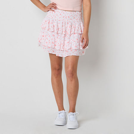 Click here for Arizona Womens Juniors Flared Skirt  Medium  Pink prices