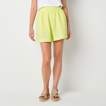 Click here for St. Johns Bay Womens Soft Short  X-small  Green prices
