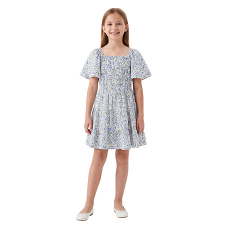Click here for Bonnie Jean Big Kid Girls Short Sleeve Flutter A-L... prices