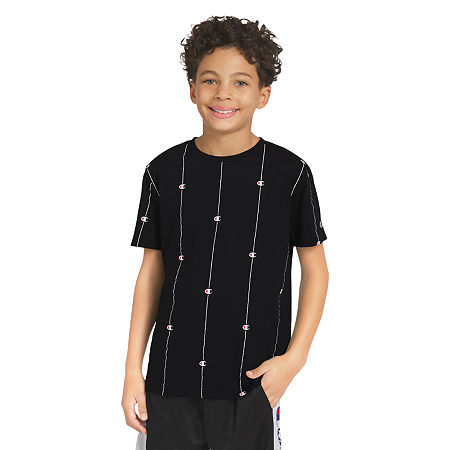 Click here for Champion Big Kid Boys Round Neck Short Sleeve Regu... prices