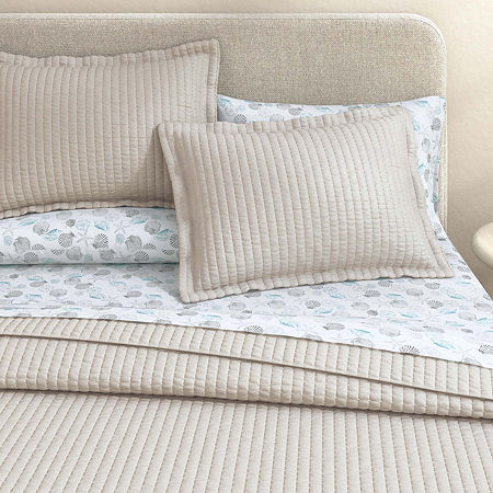 Click here for Linery Coastal Bed In A Bag 7-pc. Easy Care Quilt... prices