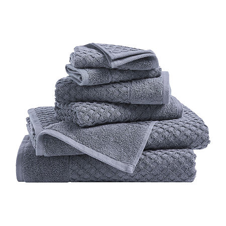 Click here for Linery Diamond 6-pc. Quick Dry Bath Towel Set  One... prices