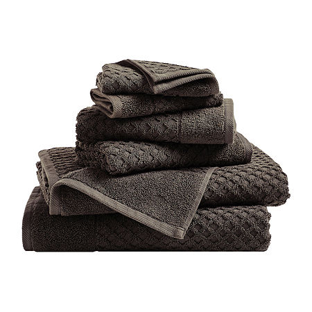 Click here for Linery Diamond 6-pc. Quick Dry Bath Towel Set  One... prices