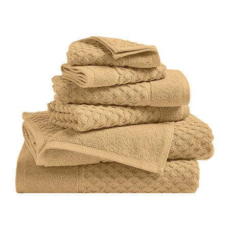 Click here for Linery Diamond 6-pc. Quick Dry Bath Towel Set  One... prices