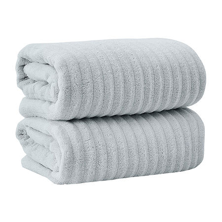 Click here for Linery Solid Cotton Ribbed Textured 2-pc. Bath She... prices