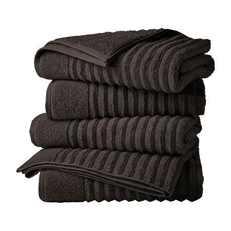 Click here for Linery Luxurious Cotton 4 Pk Bath Towel Set  One S... prices