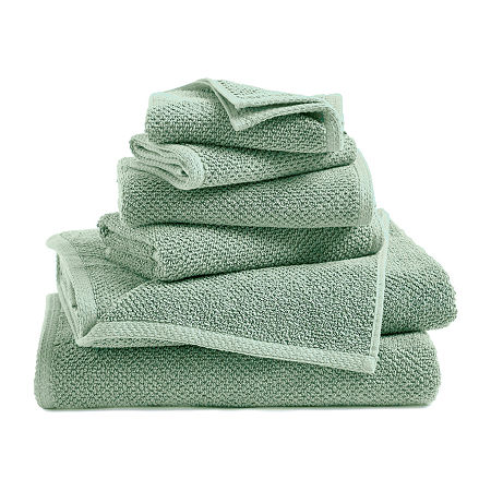 Click here for Linery Popcorn 6-pc. Quick Dry Bath Towel Set  One... prices