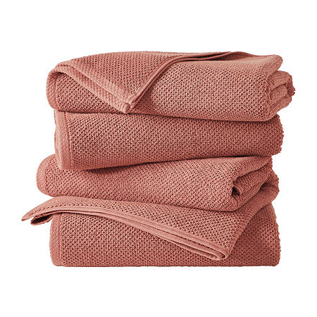 Click here for Linery Popcorn 4-pc. Quick Dry Bath Towel  One Siz... prices