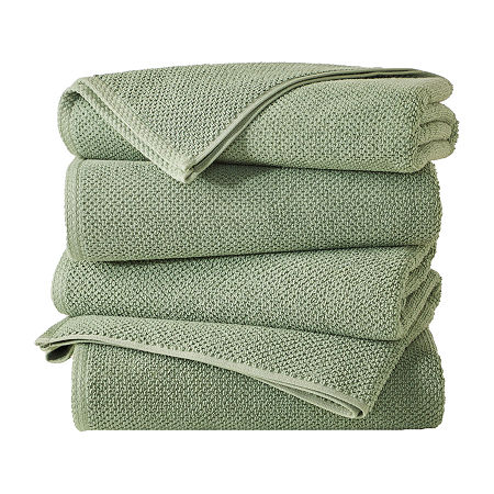 Click here for Linery Popcorn 4-pc. Quick Dry Bath Towel  One Siz... prices