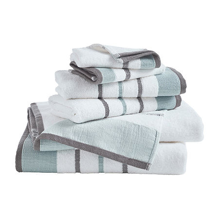 Click here for Luxury Cotton 6 Pc Decorative Towel Set  One Size... prices