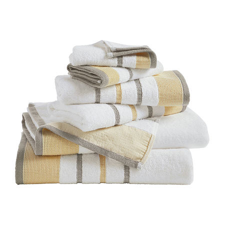 Click here for Luxury Cotton 6 Pc Decorative Towel Set  One Size... prices