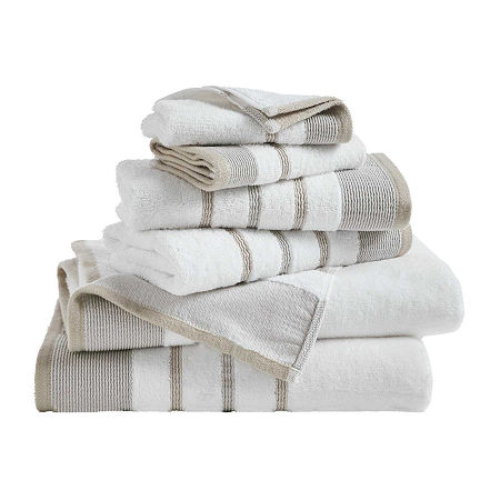 Click here for Luxury Cotton 6 Pc Decorative Towel Set  One Size... prices