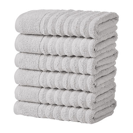 Click here for Linery Luxurious Cotton 6 Pk Hand Towel Set  One S... prices