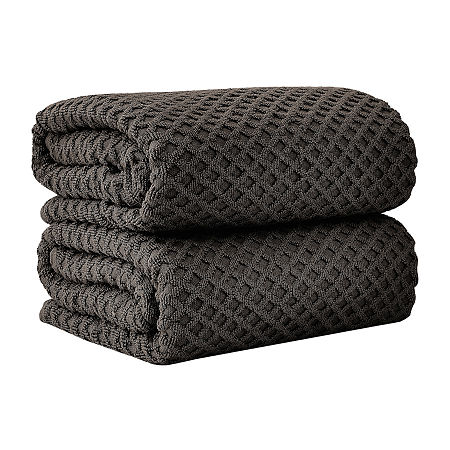 Click here for Linery Linery Cotton Waffle Oversized 2-pc. Bath S... prices