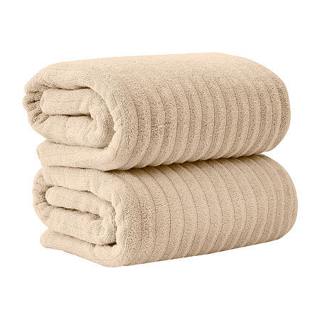 Click here for Linery Cotton Textured 2 Pc Oversized 2-pc. Bath S... prices