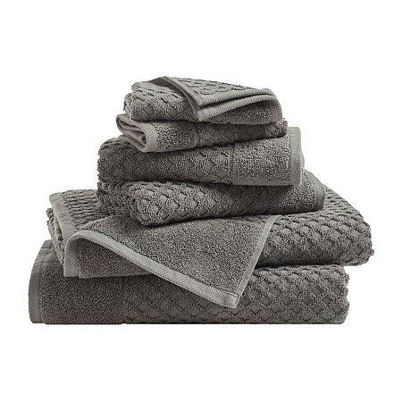 Click here for Linery Diamond 6-pc. Quick Dry Bath Towel Set  One... prices