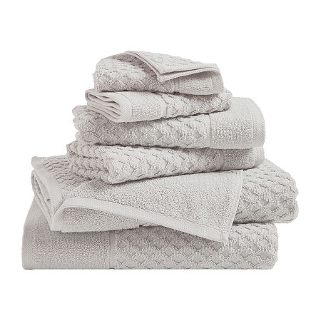 Click here for Linery Diamond 6-pc. Quick Dry Bath Towel Set  One... prices