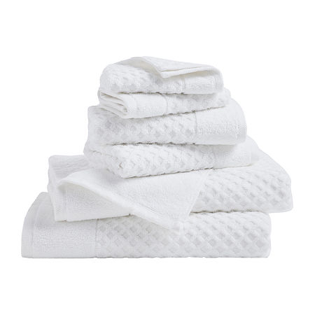 Click here for Linery Diamond 6-pc. Quick Dry Bath Towel Set  One... prices