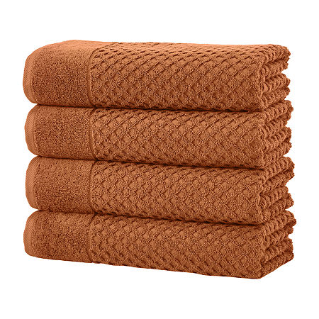 Click here for Linery Cotton Quick-Dry Textured 4 Pc Bath Towels... prices