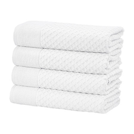 Click here for Linery Diamond 4-pc. Quick Dry Bath Towel  One Siz... prices
