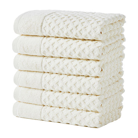 Click here for Linery Cotton Quick-Dry Textured 6 Pc Hand Towels... prices