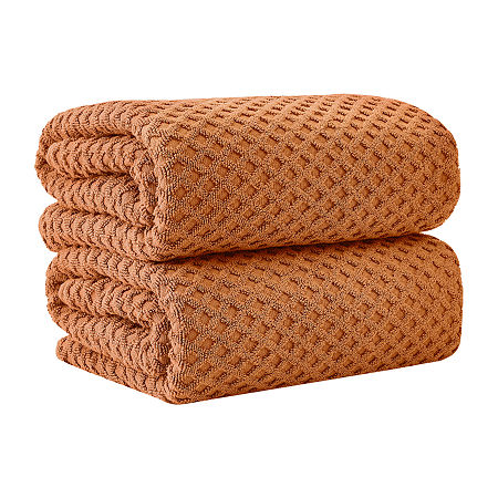 Click here for Linery Cotton Waffle 2 Pc Oversized 2-pc. Bath She... prices