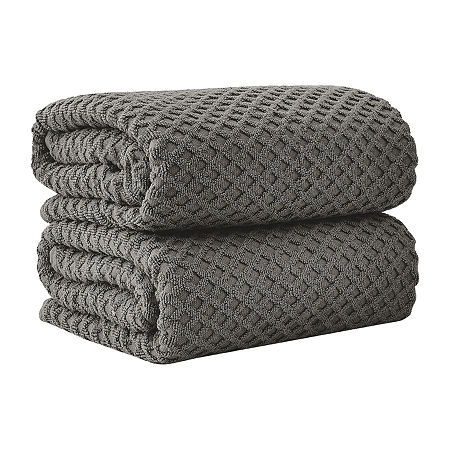 Click here for Linery Cotton Waffle Oversized 2-pc. Bath Sheet  O... prices