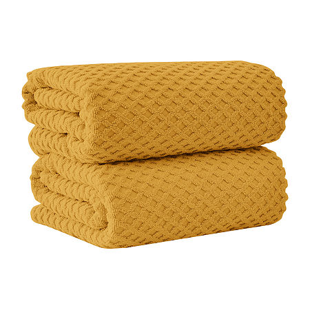Click here for Linery Cotton Waffle 2 Pc Oversized 2-pc. Bath She... prices