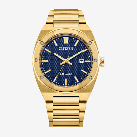 Click here for Citizen Mens Sport Luxury Integrated Gold-Tone Sta... prices