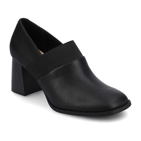 Click here for Journee Collection Womens Maeve Block Heel Dress B... prices