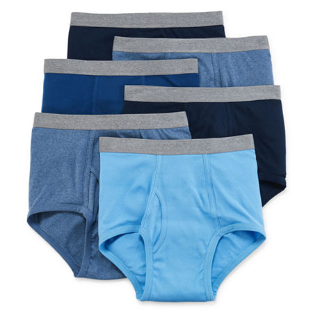 Click here for Stafford Full-Cut Mens 6 Pack Briefs  38  Blue prices