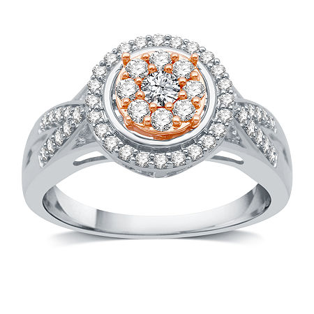 Click here for Diamond Blossom Womens 1/2 CT. T.W. Natural White... prices