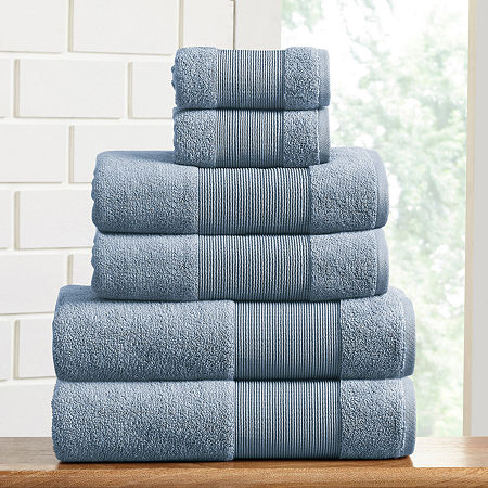 Click here for Aircloud 6-pc. Quick Dry Solid Bath Towel Set  One... prices