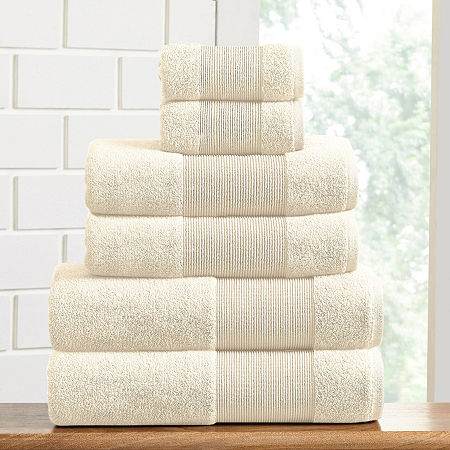 Click here for Aircloud 6-pc. Quick Dry Solid Bath Towel Set  One... prices