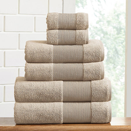 Click here for Aircloud 6-pc. Quick Dry Solid Bath Towel Set  One... prices