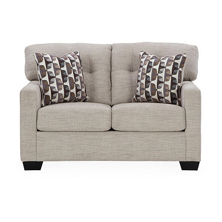 Click here for Signature Design By Ashley Mahoney Loveseat  One S... prices