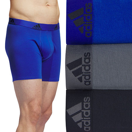 Click here for adidas Stretch Cotton Mens 3 Pack Boxer Briefs 515... prices