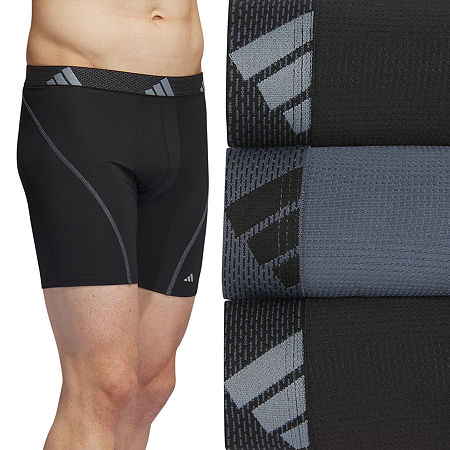 Click here for adidas Performance Mesh Mens 3 Pack Boxer Briefs 5... prices