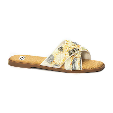 Click here for Dirty Laundry Leilany Womens Footbed Sandals  6 Me... prices