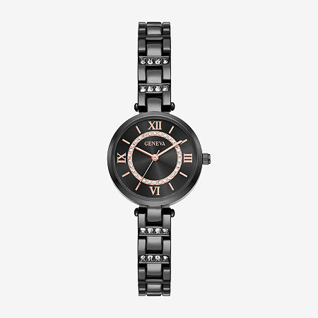 Click here for Geneva Womens Crystal Accent Gray Bracelet Watch F... prices