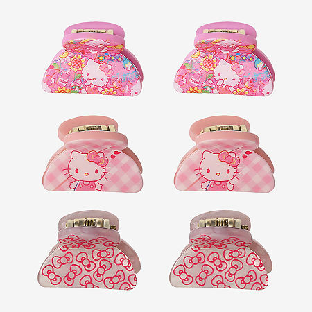 Click here for Hello Kitty 3 Pair Hair Clip  One Size prices