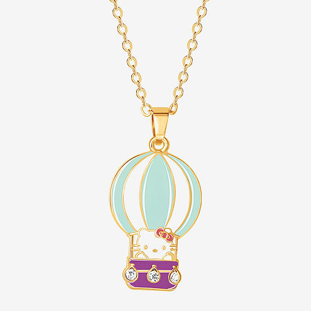 Click here for Hello Kitty Hot Air Balloon Womens Crystal 18K Gol... prices