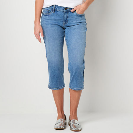 Click here for Liz Claiborne Sara Womens Slim Mid Rise Regular Fi... prices