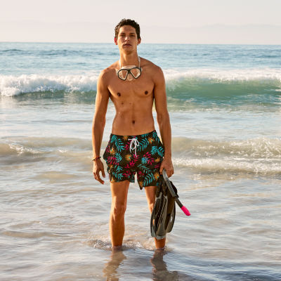 Arizona Mens Ombre Swim Trunks - JCPenney