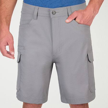 American Outdoorsman Mens Quick Dry Cargo Short  38  Gray